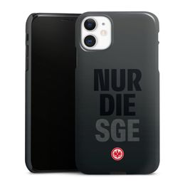 DeinDesign iPhone 11 Handy Premium Case Smartphone Handyh&uuml;lle Schutzh&uuml;lle gl&auml;nzend Sge Eintracht Frankfurt Official Licensed Product Premium Case