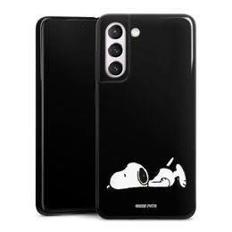 DeinDesign Galaxy S21 FE 5G Handy Silikon H&uuml;lle Case schwarz Handyh&uuml;lle Official Licensed Product Snoopy Peanuts