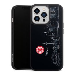 DeinDesign iPhone 13 Pro Handy Premium Silikon H&uuml;lle Handyh&uuml;lle schwarz Case Skyline Eintracht Frankfurt Sge Silikon Premium Case