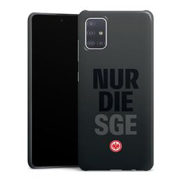 DeinDesign Galaxy A51 Handy Premium Case Smartphone Handyh&uuml;lle Schutzh&uuml;lle gl&auml;nzend Eintracht Frankfurt Sge Official Licensed Product Premium Case