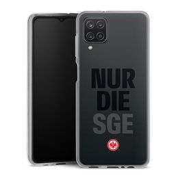 DeinDesign Galaxy A12 Handy Silikon H&uuml;lle Case transparent Handyh&uuml;lle Sge Eintracht Frankfurt Official Licensed Product Silikon Case