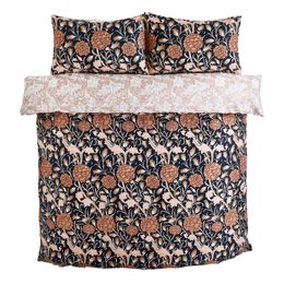 Wendebettw&auml;sche, bunt, WILLIAM MORRIS AT HOME, Satin, Obermaterial: 100% Baumwolle, Bettw&auml;sche, "Wild Tulip, aus Baumwoll Satin", mit floralem