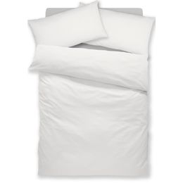 Bettw&auml;sche OTTO HOMEwei&szlig;, Satin, Obermaterial: 100% Baumwolle, Bettw&auml;sche, "Luisa", 4 Qualit&auml;ten f&uuml;r dein perfektes Schlafgef&uuml;hl (von Komfort bis
