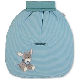 Sterntaler Kinder Fu&szlig;sack "Emmi", blau, Jersey, Fu&szlig;s&auml;cke