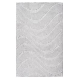 Badematte Kayoomsilber, Polyester, Badematten, "Badematte Ocean Touch 425", Kurzflor