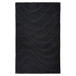 Badematte Kayoomschwarz, Polyester, Badematten, "Badematte Ocean Touch 425", Kurzflor