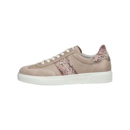 Nero Giardini Damen Sneaker "Nero Giardini Sneaker Leder", Gr. 39, beige, Leder, Schuhe