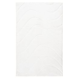 Badematte Kayoomwei&szlig;, Polyester, Badematten, "Badematte Ocean Touch 425", Kurzflor