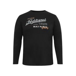Blend Herren Longsleeve "Longsweatshirt BHBDoppter", schwarz, Gr. 5XL, Obermaterial: 100% Baumwolle CO., Shirts