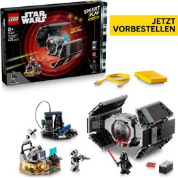 Lego Kinder Konstruktionsspielsteine "SMART Play: Darth Vaders TIE Fighter (75421), Lego Star Wars "bunt, Kunststoff, Spielbausteine, mit Licht- und