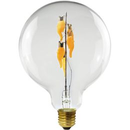 Segula LED-Filament "LED Globe 125 big down klar, E27", L:18cm &Oslash;:12,5cmtransparent, klar, Leuchtmittel