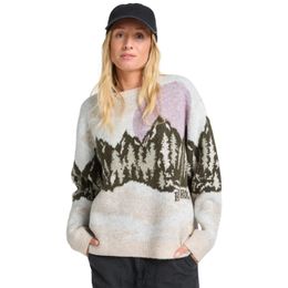 Billabong Damen Sweatshirt "Camp"multico, Gr. S, 54% Polyester, 38% Modacryl, 5% Wolle, 3% Elasthan, Sweatshirts