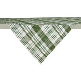 Tischdecke OTTO HOME, B:250cm L:130cm, gr&uuml;n, Polyester, Tischdecken, "Candise", verschiedene Gr&ouml;&szlig;en, Tischdecke, &Uuml;berwurf, Tischdeko, Karomuster