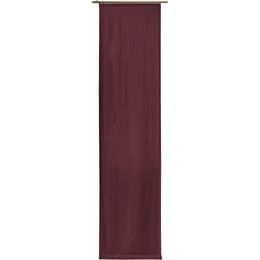 Schiebegardine WIRTH, B:57cm H:245cm, lila, Jacquard, Baumwolle, Polyester, Wohnzimmer, Gardinen, "Newbury", Ohne Befestigungszubeh&ouml;r, Breite: 57 cm