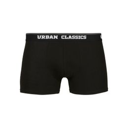 Urban Classics Herren Boxershorts "Urban Classics Herren Boxer Shorts 3-Pack", Gr. XXLbranding aop, schwarz, charcoal, 95% Baumwolle, 5% Elasthan,