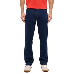 Mustang Herren Straight-Jeans "Herren Style Tramper Straight"940 dunkelblau, Gr. 36, unifarben, Denim/Jeans, 99% Baumwolle, 1% Elasthan, Jeans