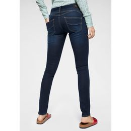 Herrlicher Damen 5-Pocket-Jeans "Gila Slim Denim"dull, Gr. 28, Denim/Jeans, Obermaterial: 78% Baumwolle, 19% Polyester, 3% Elasthan, Jeans, mit