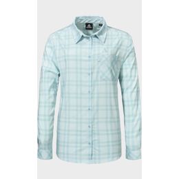 Sch&ouml;ffel SCH&Ouml;FFEL Damen Outdoorbluse "Blouse Style Fraris WMN"8015, blau, Gr. 44, Oberstoff: 81% Polyester, 14% Nylon, 5% Elasthan, Blusen