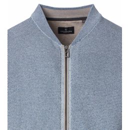 Casamoda Herren Strickjacke "Casamoda Strickjacke uni"himmelblau, Gr. 6XL, 100% Baumwolle, Strickjacken