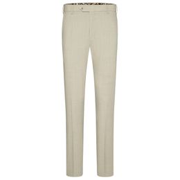 MEYER Herren Chinos "Roma", beige, Gr. 44, unifarben, 53% Polyester, 44% Wolle, 3% Elasthan, Hosen, mit Stretch-Dehnbund
