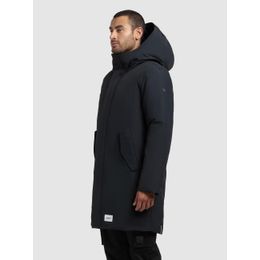Khujo Herren Wintermantel "Fogg", schwarz, Basic, Gr. XL, Obermaterial: 100% Polyester. Innenfutter: 100% Nylon. Wattierung: 100% Polyester, M&auml;ntel,