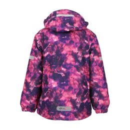 ZIGZAG Jungen Skijacke "Funzone"dunkellila, Gr. 140, bedruckt, 100% Polyester, Jacken, in atmungsaktiver Qualit&auml;t
