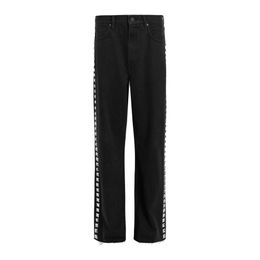 AllSaints Jeans 'BLAKE' Damen Gr&ouml;&szlig;e 31 schwarz / silber