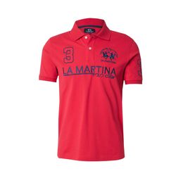La Martina Poloshirt Herren Gr&ouml;&szlig;e S navy / rot