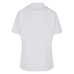 Urban Classics Damen Poloshirt "Urban Classics Ladies Sorona Polo Tee"wei&szlig;, Gr. 4XL, unifarben, 70% Baumwolle, 30% Polyester (Sorona), Shirts