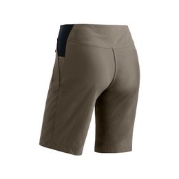 Maier Sports Damen Outdoorhose "Inara Short Vario", braun, Gr. 36, 90% Polyamid, 10% Elasthan, Hosen, Damen Shorts, kurze Wanderhose, Outdoor-Hose, 4