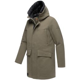STONE HARBOUR Herren Kurzmantel "Fenroos XX", beige, Gr. XL, Obermaterial: 90% Polyacryl, 8% Viskose, 2% Elasthan. Innenfutter: 100% Polyester.