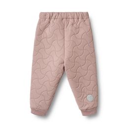 Wheat M&auml;dchen Stoffhose "Wheat Thermo Pants Alex", rosa, Gr. 86, unifarben, 100% Polyester (Recycelt), Hosen