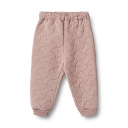 Wheat Kinder Stoffhose "Wheat Thermo Pants Alex"warm rose, Gr. 80, unifarben, 100% Polyester (Recycelt), Hosen