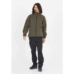WHISTLER Herren Softshelljacke "Dublin", gr&uuml;n, Gr. S, unifarben, 94% Polyester, 6% Elasthan, Jacken, mit wasserdichter Funktion