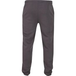 Urban Classics Herren Jogginghose "Urban Classics Basic Essential Sweatpants", grau, Gr. XXL, unifarben, 50% Baumwolle, 50% Polyester, Hosen