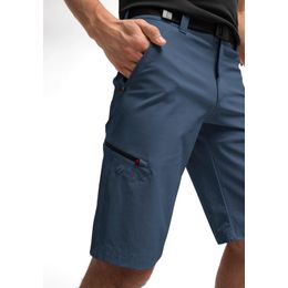 Maier Sports Herren Bermudas "Nil Bermuda", blau, Gr. 64, 90% Polyamid, 10% Elasthan, Hosen, kurze Herren Wanderhose, moderne Outdoor-Bermuda,