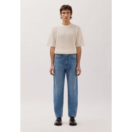 Herren 5-Pocket-Hoseblau, Gr. 36, STUDIO SEIDENSTICKER, unifarben, 100% Baumwolle, Hosen