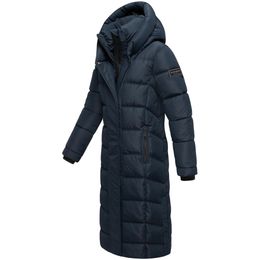Navahoo Damen Steppmantel "Engelsfeder XIV"navy, Gr. 6XL, Obermaterial: 100% Polyester; Innenfutter: 100% Polyester; Wattierung: 100% Polyester;