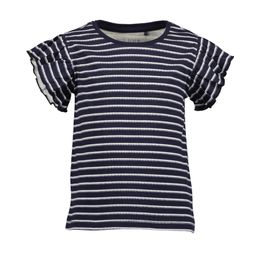 Blue Seven M&auml;dchen T-Shirtmultipack 1, Gr. 110, geringelt, gestreift, unifarben, Single Jersey, Obermaterial: 100% Baumwolle, Shirts