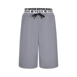YEAZ Herren Shorts "Shorts INSTRUCTOR", grau, Gr. S, Obermaterial: 88% Polyester PES. 12% Elasthan EL., Hosen