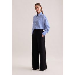 Culotte Seidensticker, Damen, Gr. 38, Normalgr&ouml;&szlig;en, schwarz, 71% Viskose, 24% Polyester, 3% Baumwolle, 2% Elasthan, unifarben, Hosen Culotte