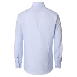 Venti Herren Businesshemd "Venti Businesshemd uni", blau, Gr. 43, unifarben, 100% Baumwolle, Hemden