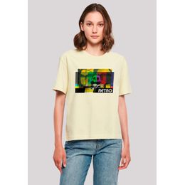 F4NT4STIC Damen T-Shirt "Heroes of Childhood Tao Tao Cassette", gelb, Gr. M, Obermaterial: 100% Baumwolle, Shirts, Retro, Heroes of Childhood, TV