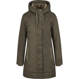 Brandit Damen Parka "Brandit Brandit Women Savannah Winterparka"olive, Gr. L, unifarben, 65% Polyester, 35% Baumwolle, Jacken