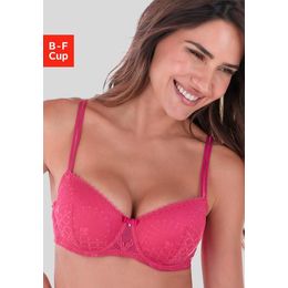 s.Oliver Schalen-BH 'Denise' pink Gr. 95C. Mit B&uuml;gel. Nachhaltig.