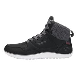 Kangaroos Damen Sneaker "K-BF SLEET MID", Gr. 38raven, steel grau, Synthetik, Schuhe, Barfu&szlig;schuh, wasserdicht, w&auml;rmendes Innenfutter