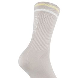 JOOP! JOOP Damen Socken "premium casual", Gr. 35silber cloud, Baumwolle, Elasthan, Polyamid, Socken, Premium Qualit&auml;t, verst&auml;rkte Ferse, verst&auml;rkte Zehen
