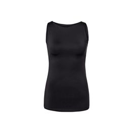 Tchibo - Yogatop mit integriertem Bustier - Damen - Gr. XL - schwarz