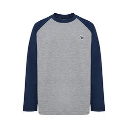 Hummel Hmljr Raglan Loose T-Shirt BEE - Kinder - Gr. 134/140 - blau