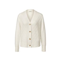 Tchibo - Cardigan mit Strickstruktur - Damen - Gr. XXL - creme